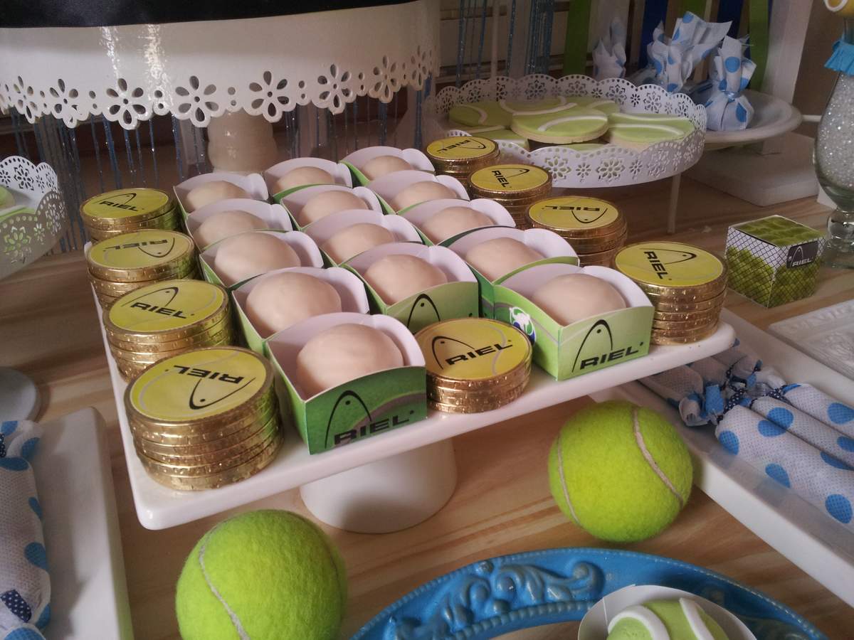 Tennis Birthday Party Ideas | Photo 1 of 35 | Catch My Party