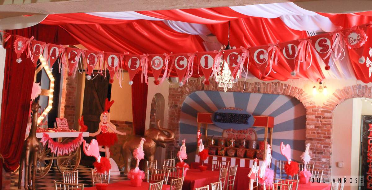 Barbie Circus Birthday Party Ideas | Photo 4 of 14 | Catch My Party