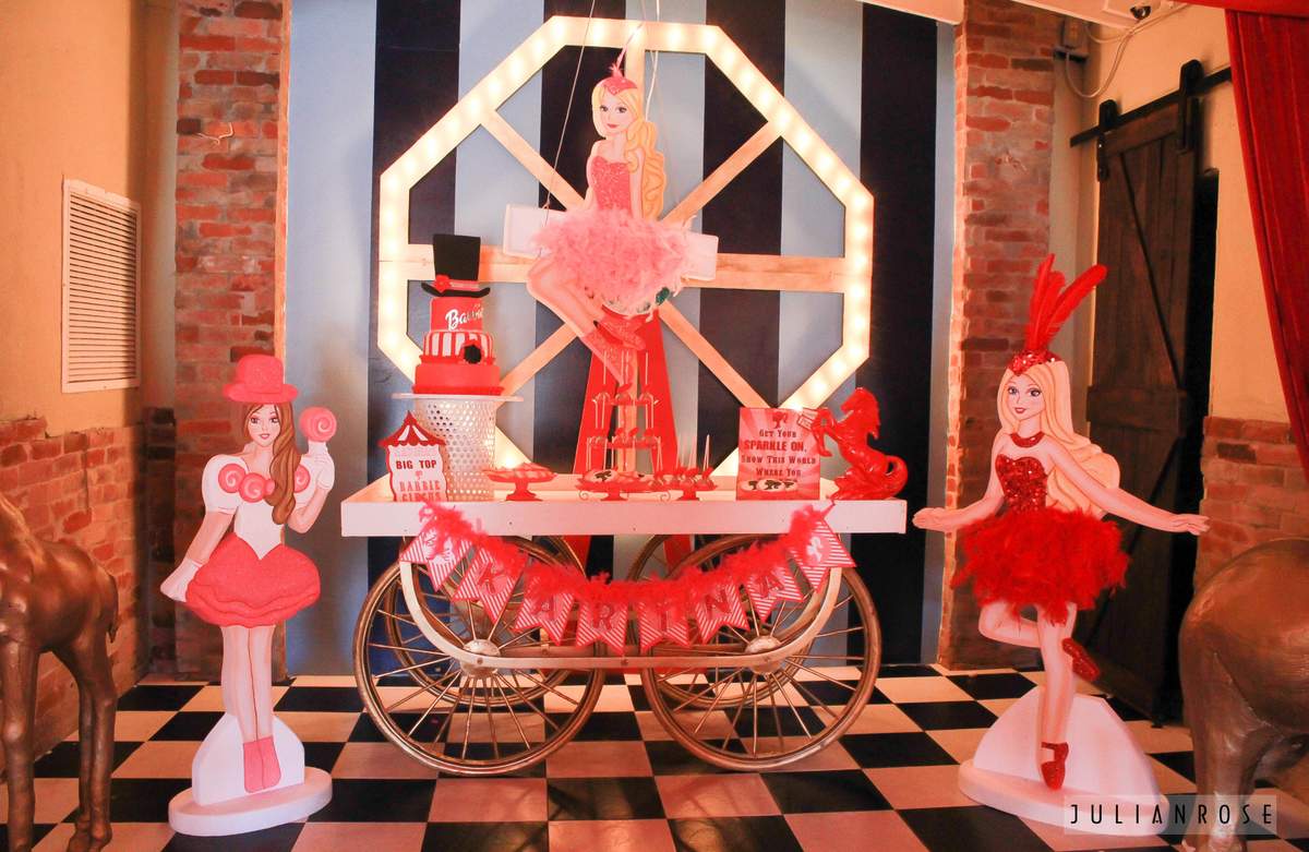 Barbie Circus Birthday Party Ideas | Photo 6 of 14 | Catch My Party