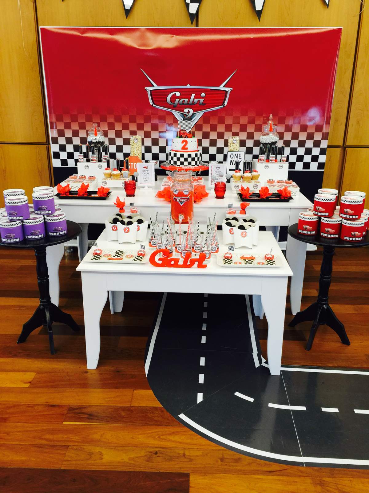 Cars Birthday Party Ideas | Photo 8 of 36 | Catch My Party