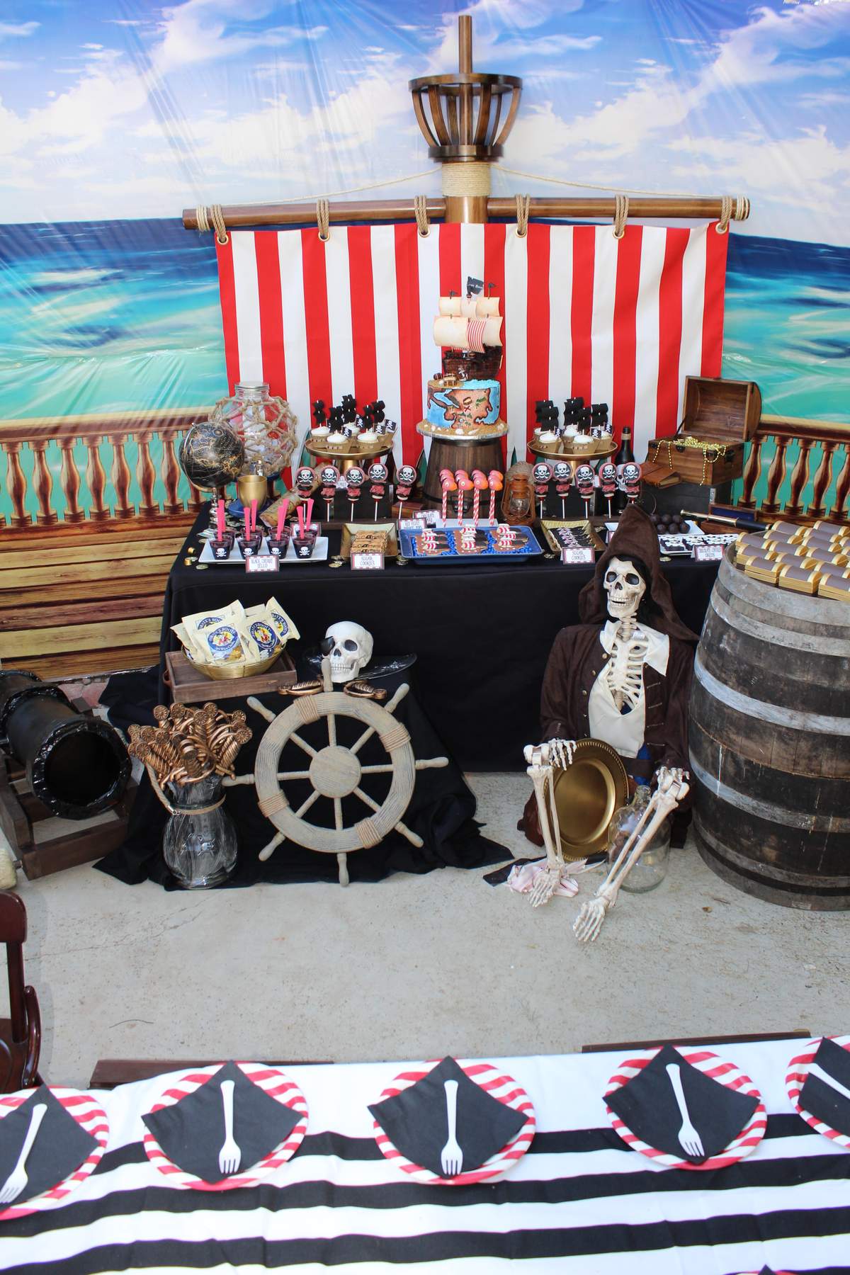 Pirates Birthday Party Ideas Photo 1 Of 23 Catch My Party Pirates Birthday Party Ideas Photo 1 Of 23 Catch My Party