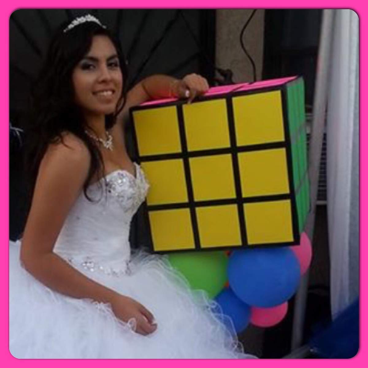 80's Theme - Rubix Cube Quinceañera Party Ideas | Photo 1 of 11 | Catch ...