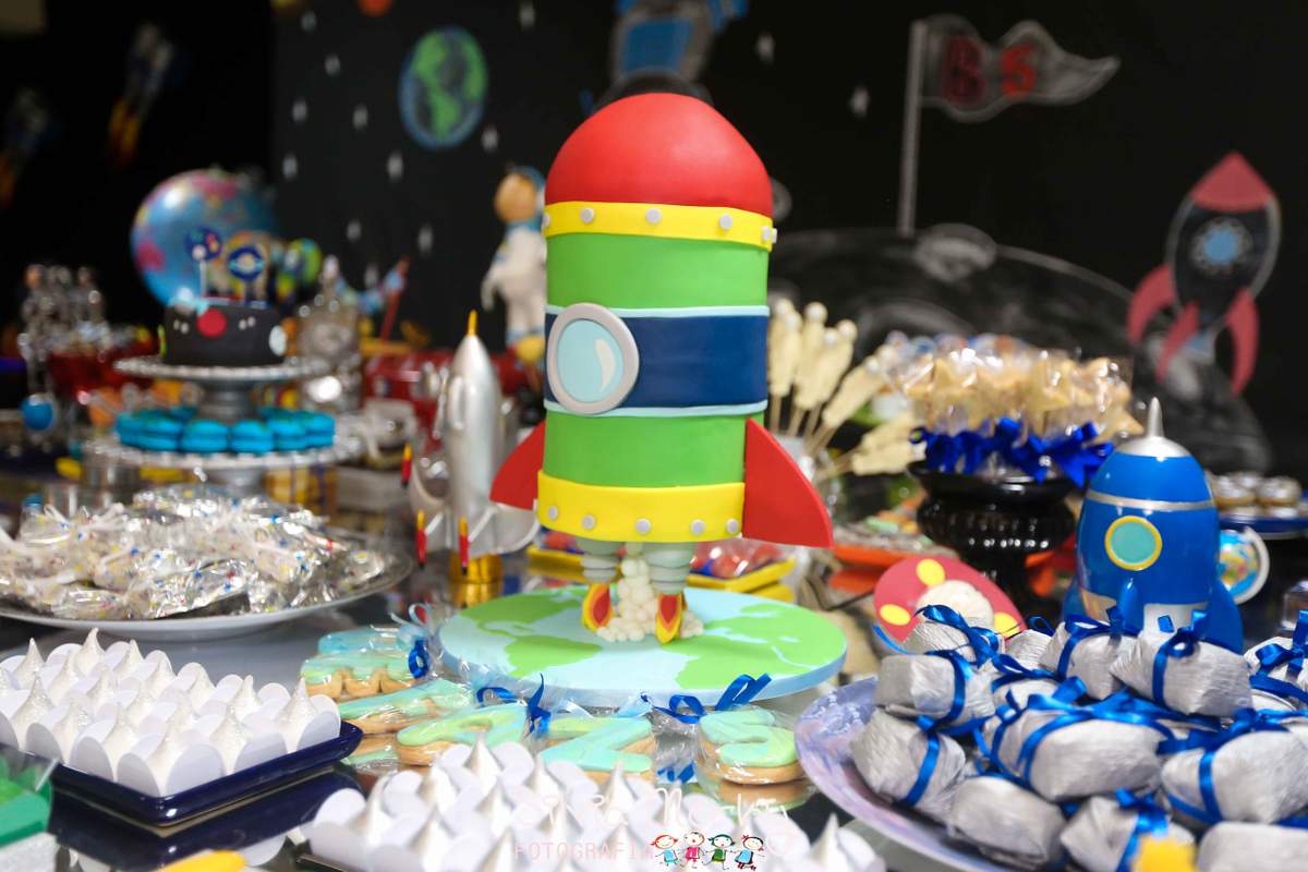 solar system party Birthday Party Ideas | Photo 1 of 104 | Catch My Party