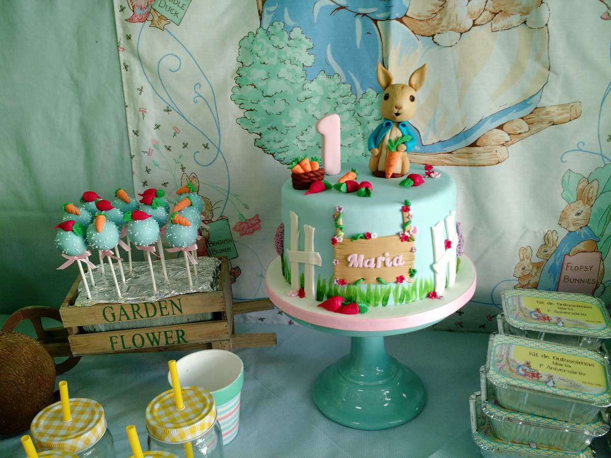 Peter Rabbit Birthday Party Ideas | Photo 14 of 17 | Catch My Party