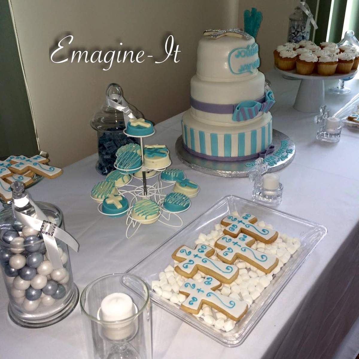 Baptism Baptism Party Ideas | Photo 5 of 6 | Catch My Party