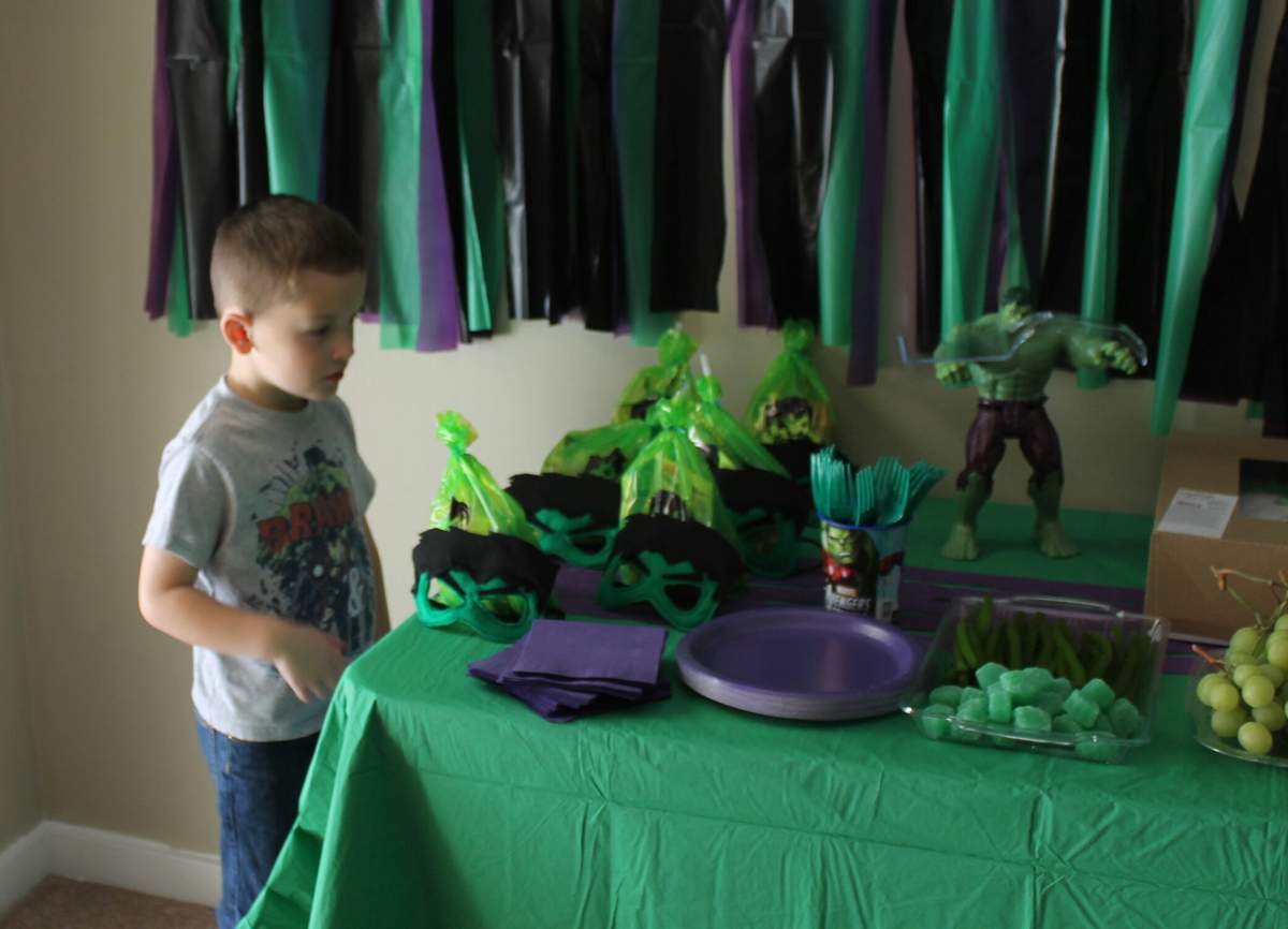 Hulk Birthday Party Ideas | Photo 13 of 16 | Catch My Party