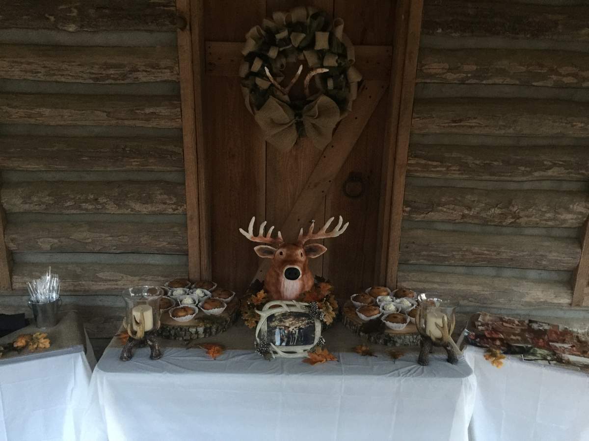Rustic Deer Birthday Party Ideas | Photo 1 of 14 | Catch My Party