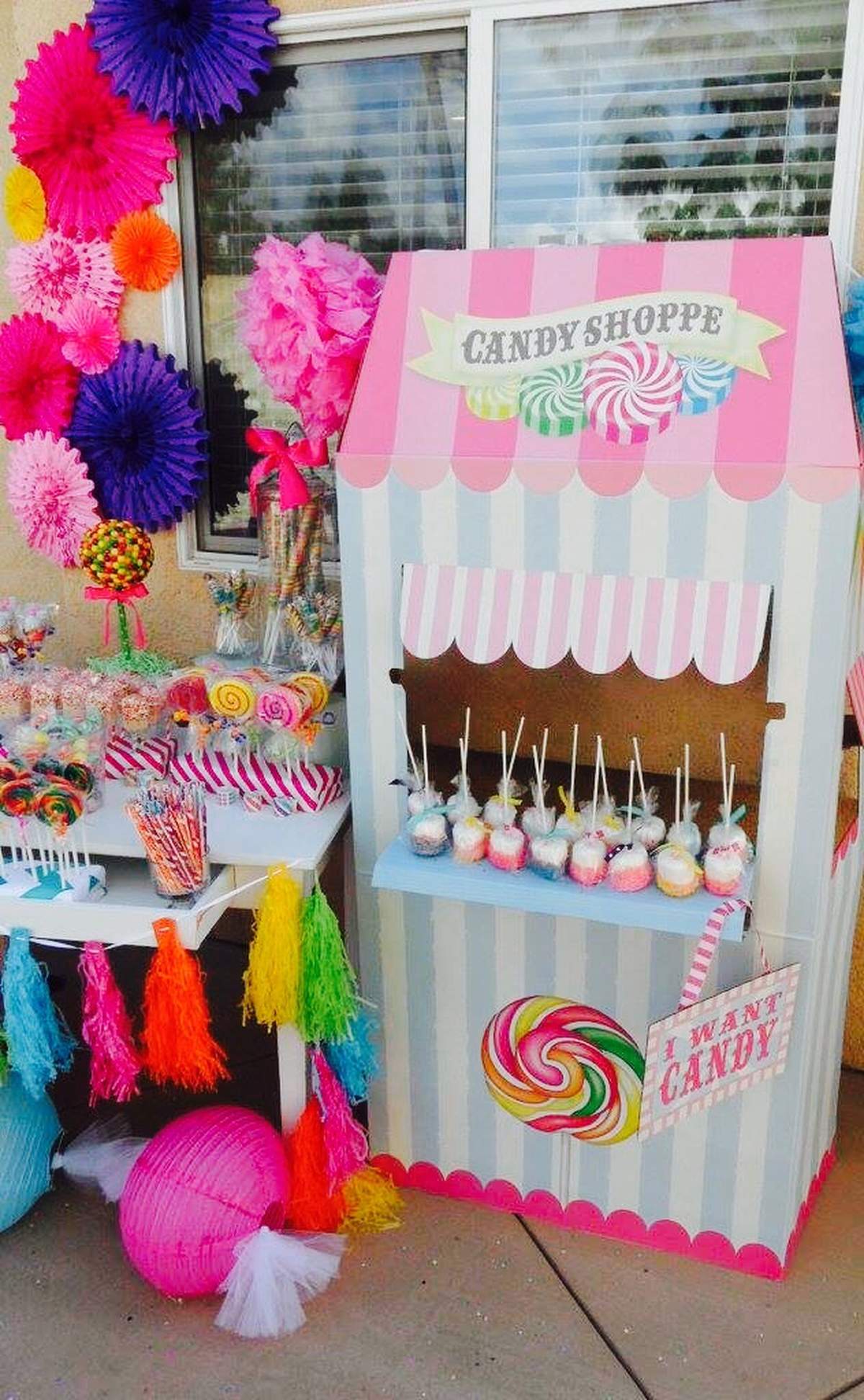 Candy Theme Birthday Party Ideas | Photo 3 of 19 | Catch My Party