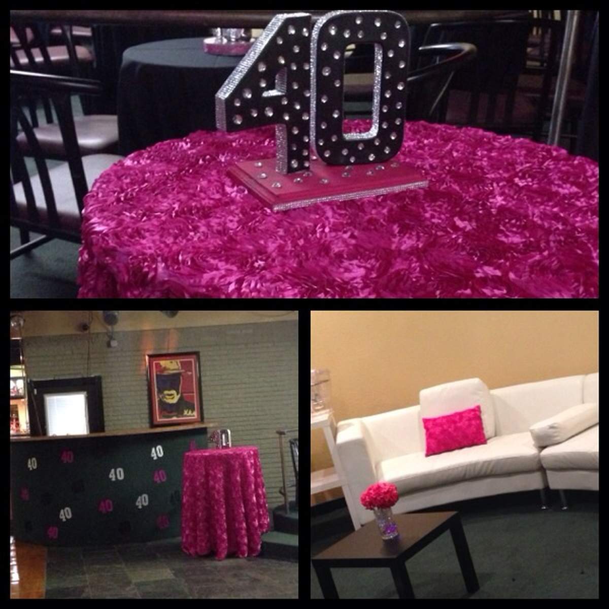 Stepping Into 40 Birthday Bash Birthday Party Ideas | Photo 1 of 10 ...