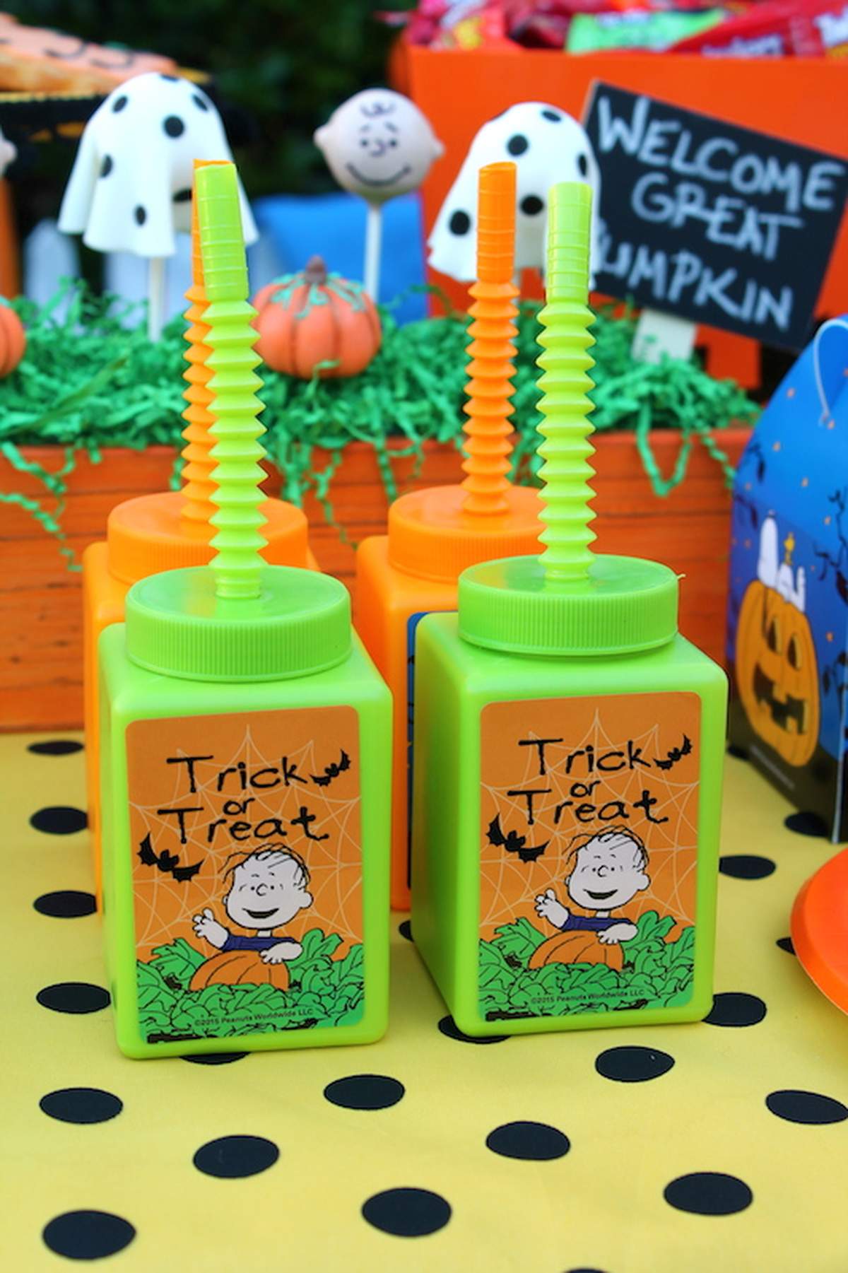 Peanuts/Charlie Brown Halloween Party Ideas | Photo 6 of 16 | Catch My ...