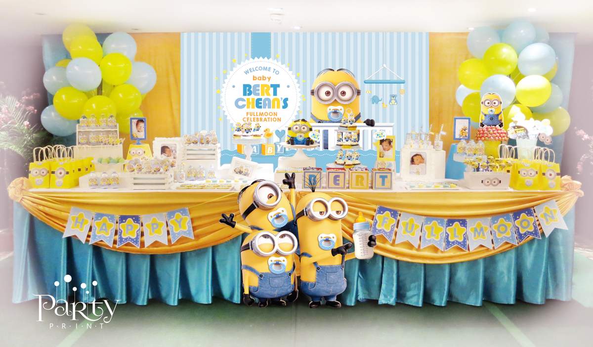 Despicable Me / Minions Baby Shower Party Ideas | Photo 2 of 19 | Catch ...