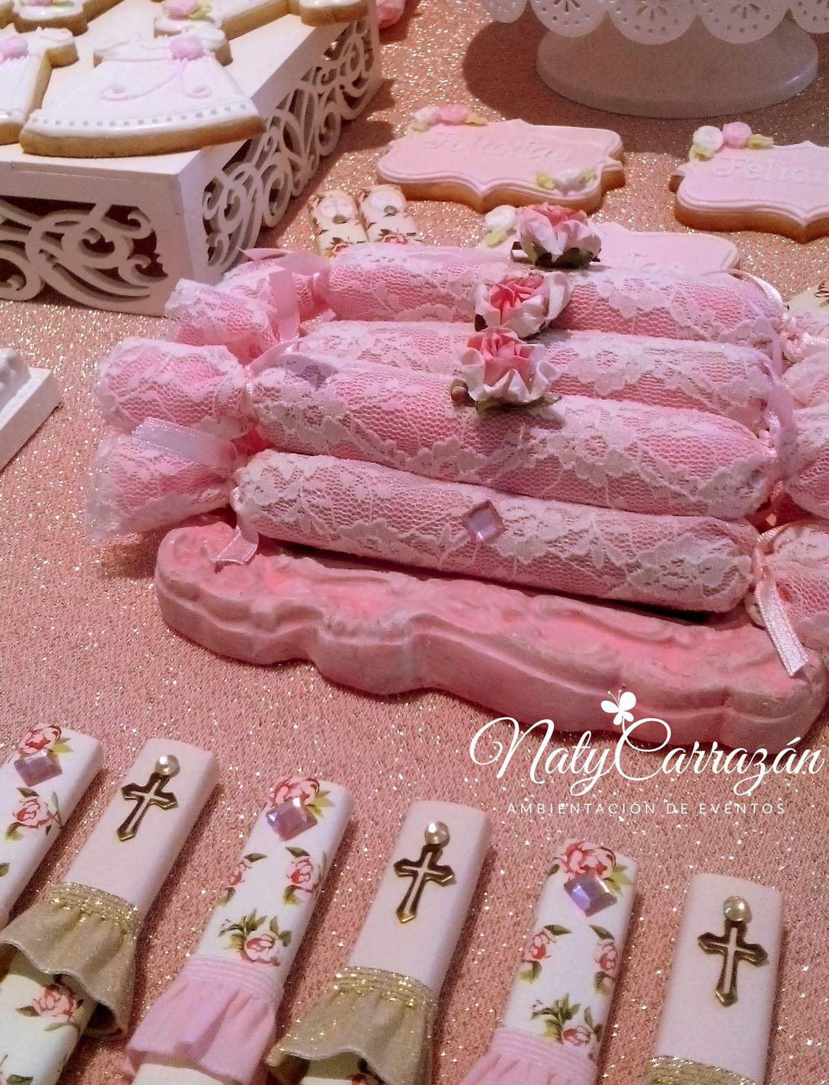 Baptism girl Baptism Party Ideas | Photo 30 of 30 | Catch My Party