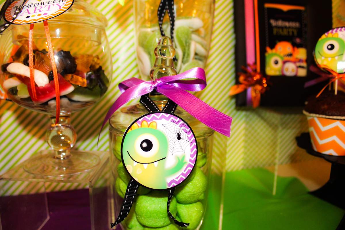 little monsters Halloween Party Ideas | Photo 2 of 44 | Catch My Party