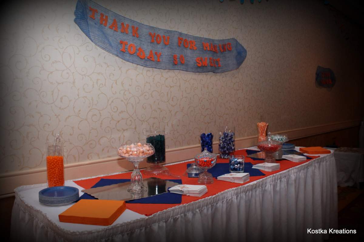 Blue and Orange-No More Cancer No More Chemo Party Ideas | Photo 1 of ...