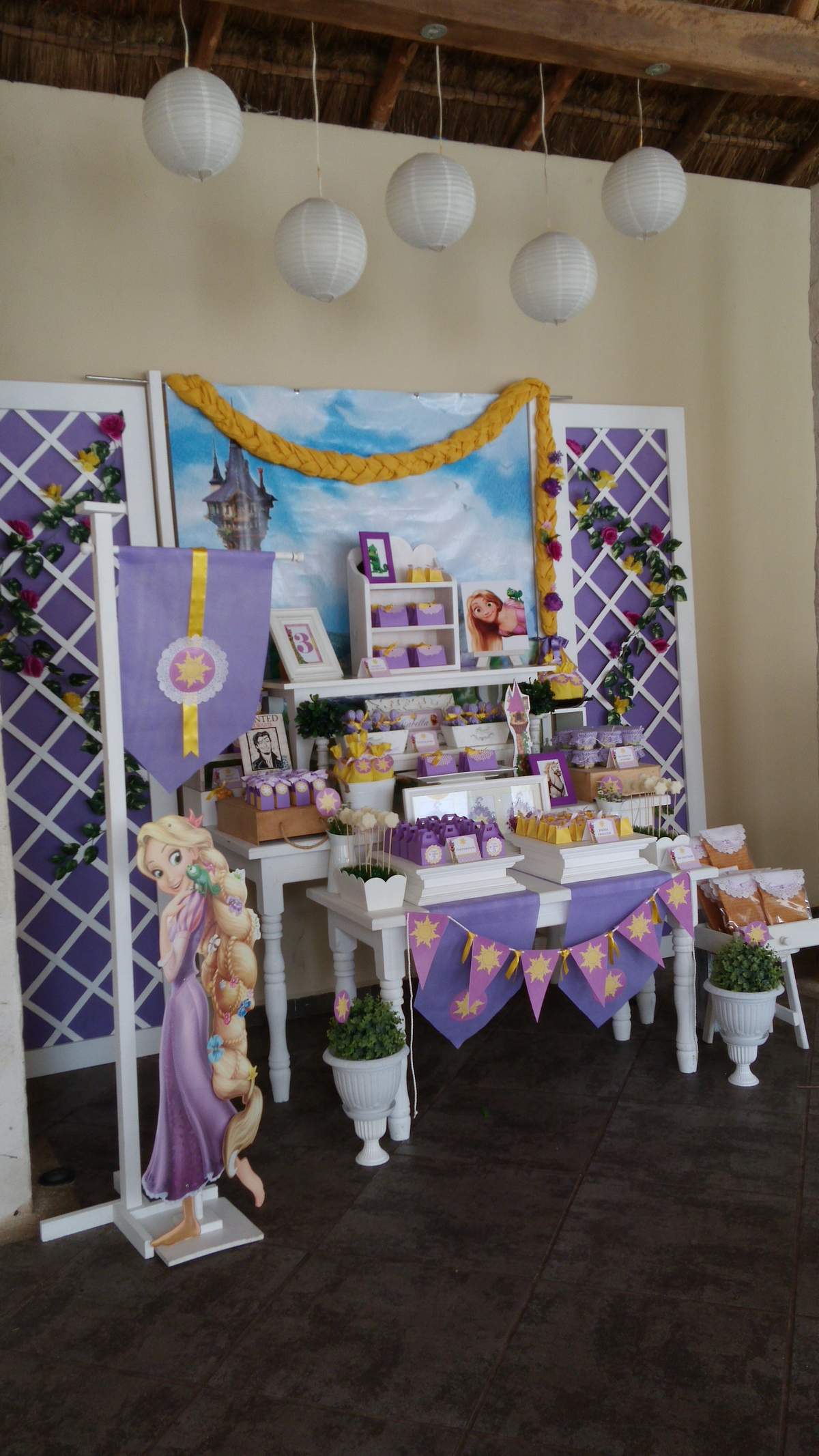 Rapunzel / Tangled Princess Party Party Ideas | Photo 34 of 40 | Catch ...