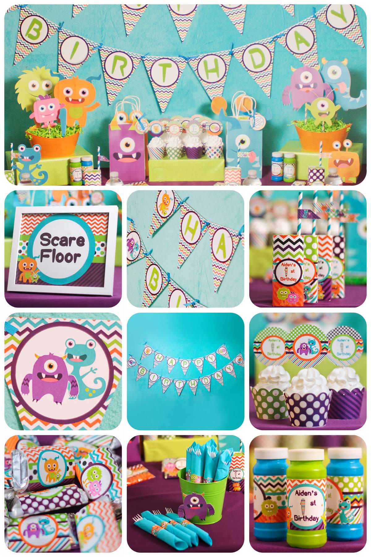 Little Monsters Birthday Party Ideas | Photo 2 of 79 | Catch My Party