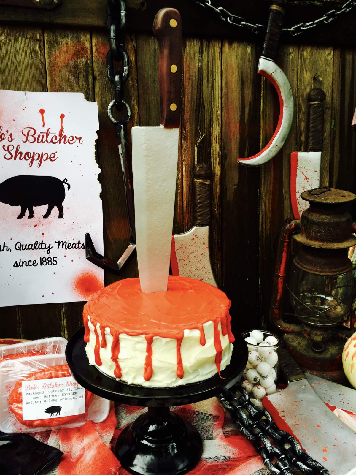 Butcher Shop/Halloween Halloween Party Ideas | Photo 1 of 18 | Catch My ...