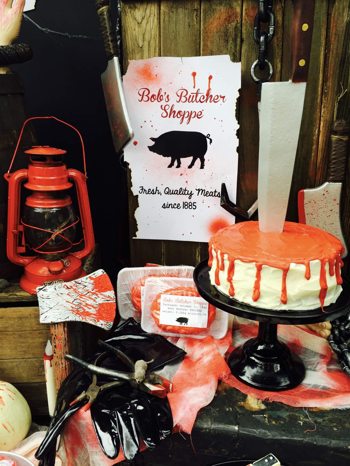 Butcher Shop/Halloween Halloween Party Ideas | Photo 1 of 18 | Catch My ...