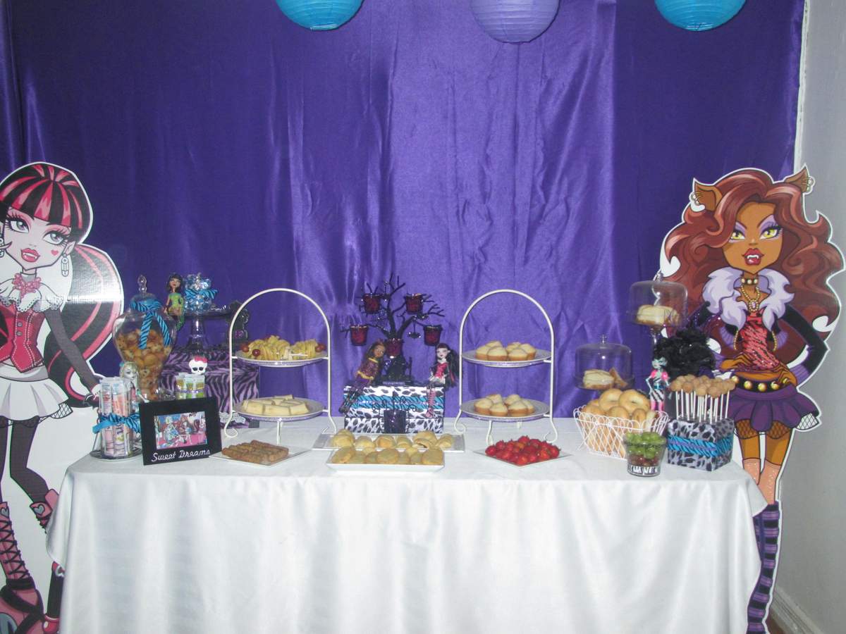 Monster High / Birthday "Monster High "Dead Tired" Slumber Party ...