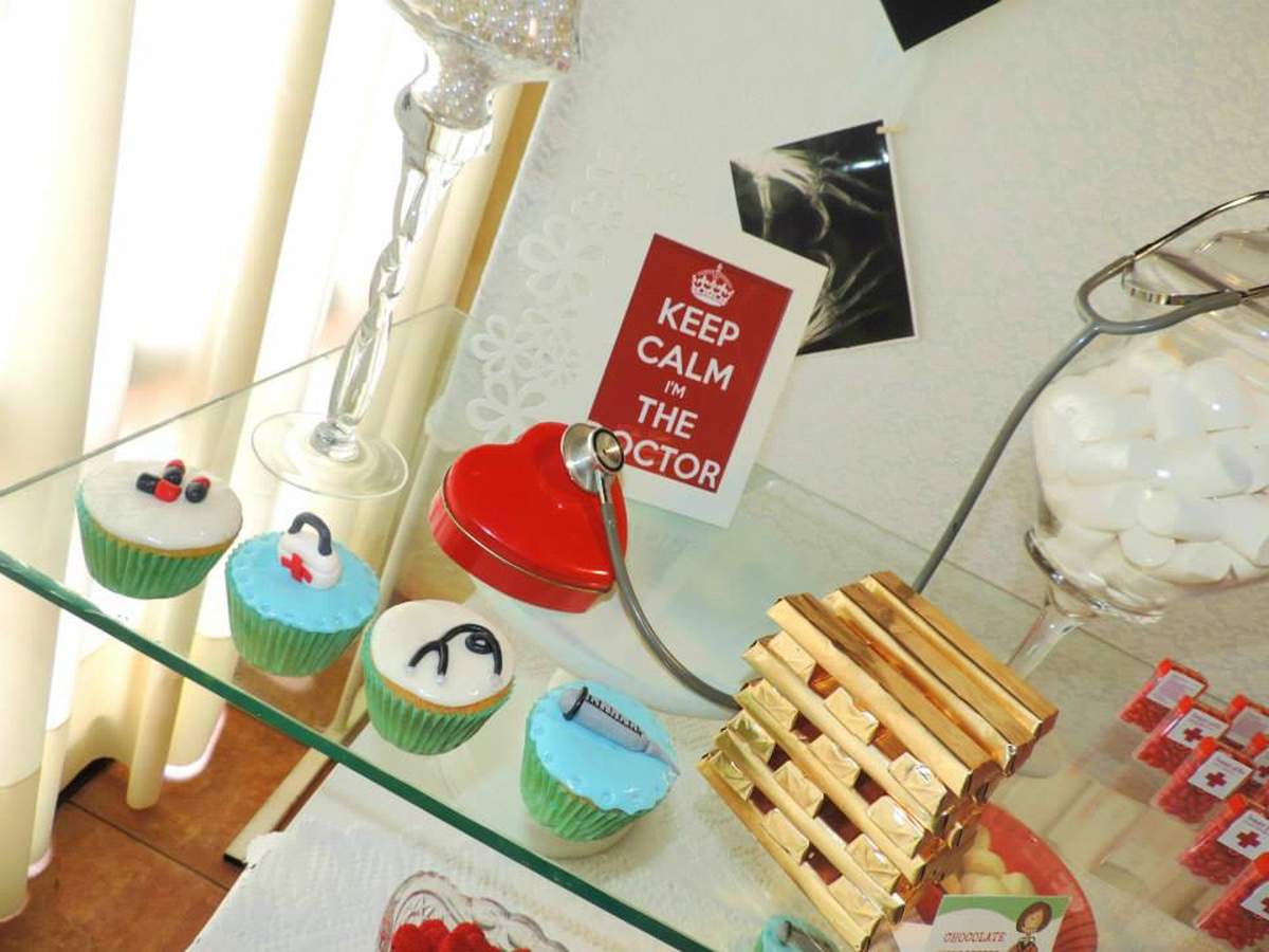 DOCTOR Graduation/End of School Party Ideas | Photo 3 of 17 | Catch My ...