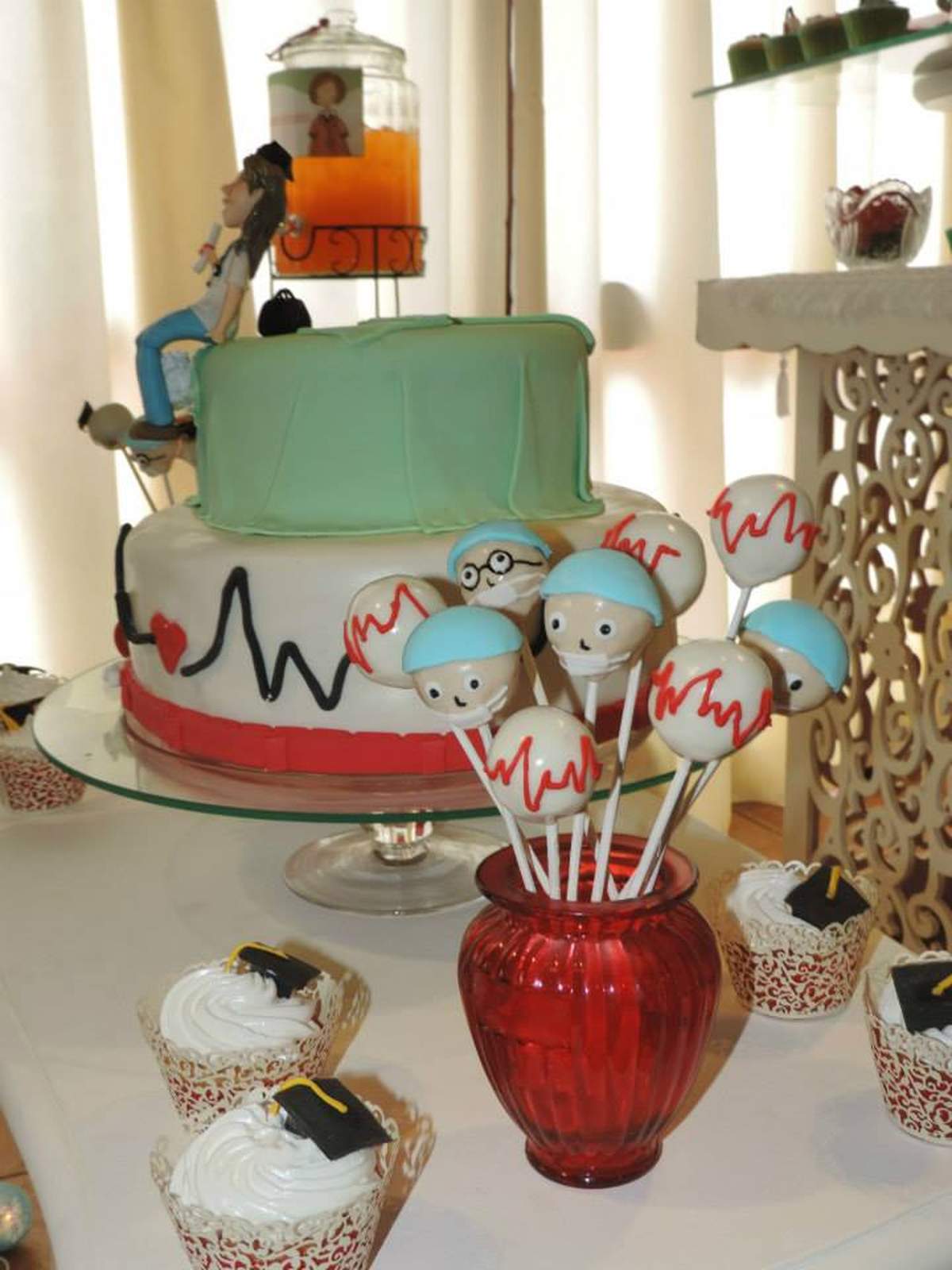 DOCTOR Graduation/End of School Party Ideas | Photo 3 of 17 | Catch My ...