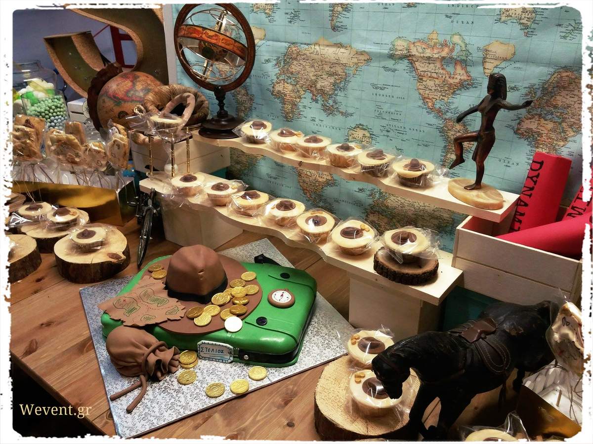 Indiana Jones Adventures Birthday Party Ideas | Photo 1 of 19 | Catch ...