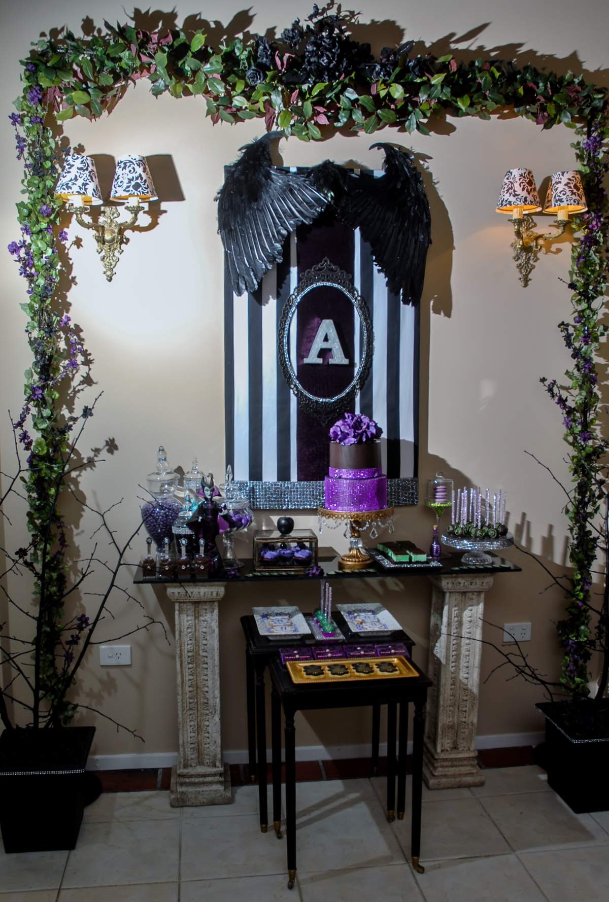 Maleficent Birthday Party Ideas | Photo 1 of 39 | Catch My Party