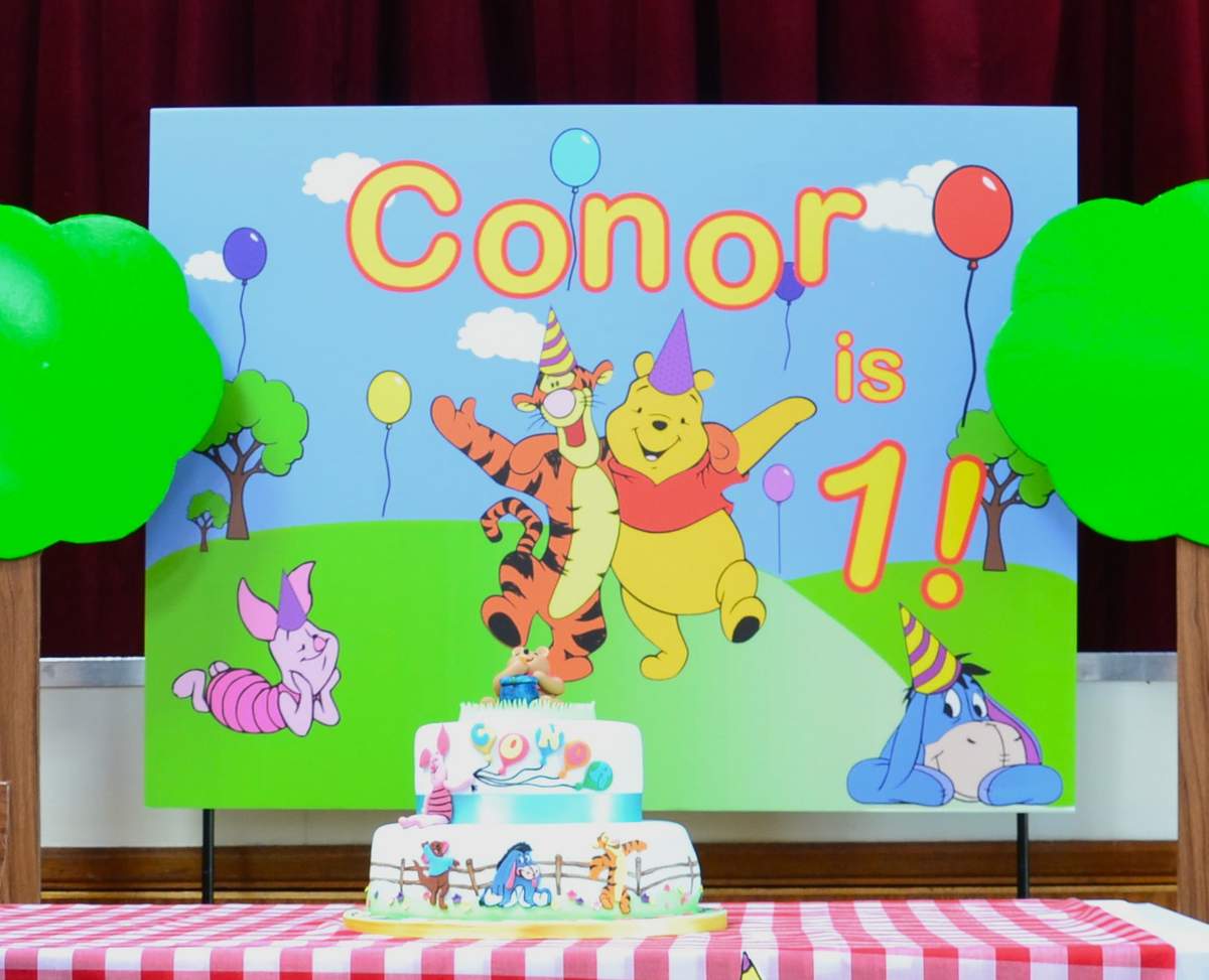 Winnie the Pooh Birthday Party Ideas | Photo 1 of 12 | Catch My Party