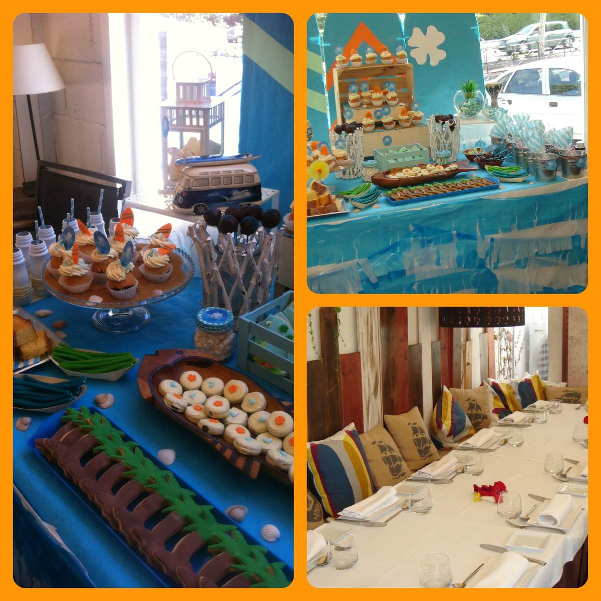 Beach / Surf first communion Party Ideas | Photo 26 of 28 | Catch My Party