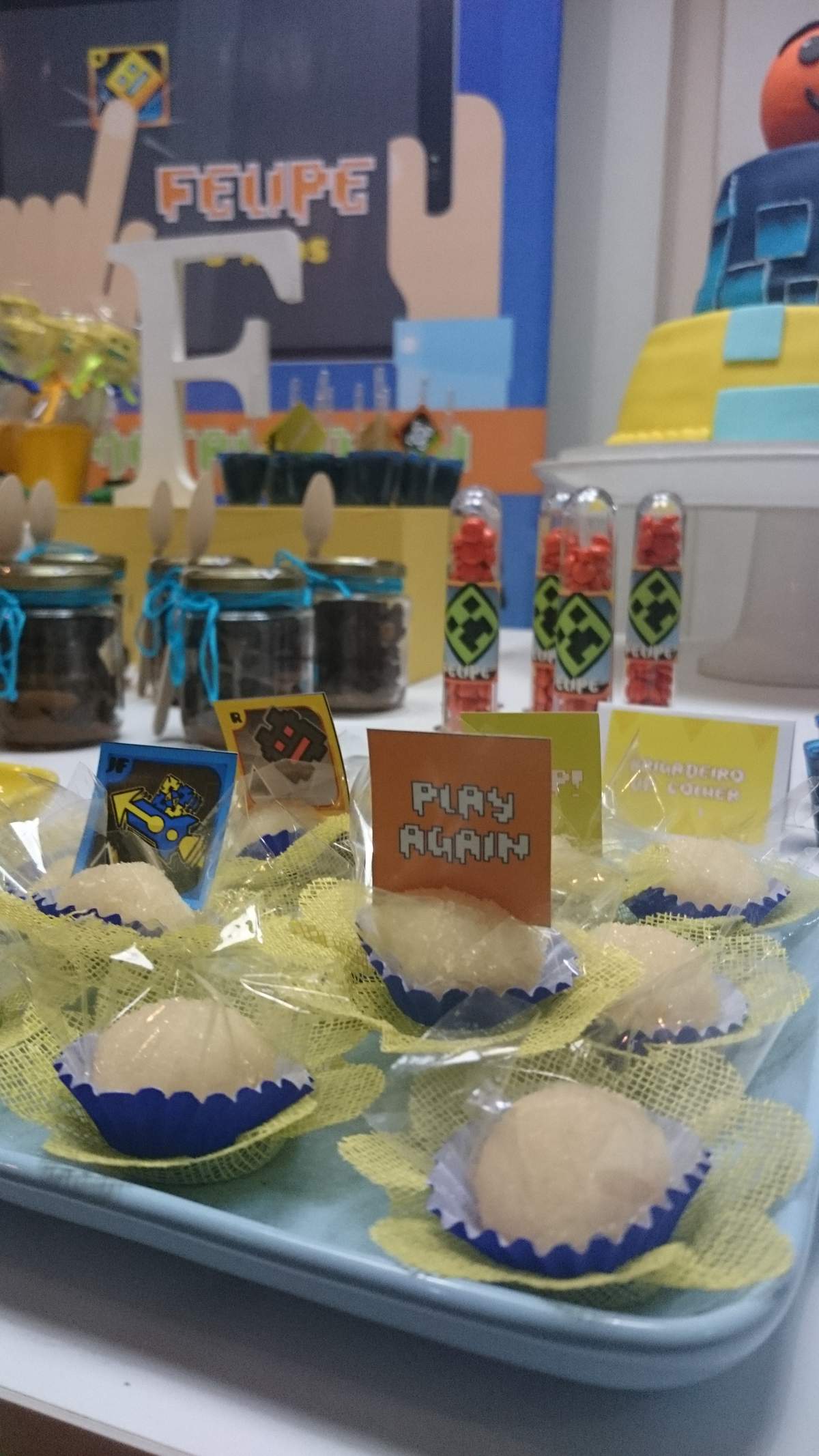 Geometry Dash Birthday Party Ideas | Photo 3 of 12 | Catch My Party