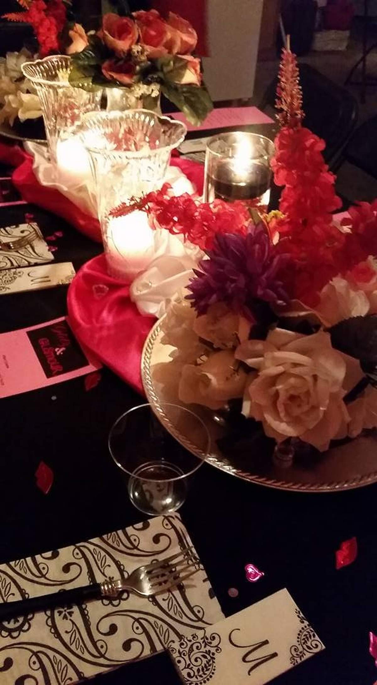 Glam Beauty Bar and Dinner Party Dinner Party Party Ideas | Photo 8 of ...