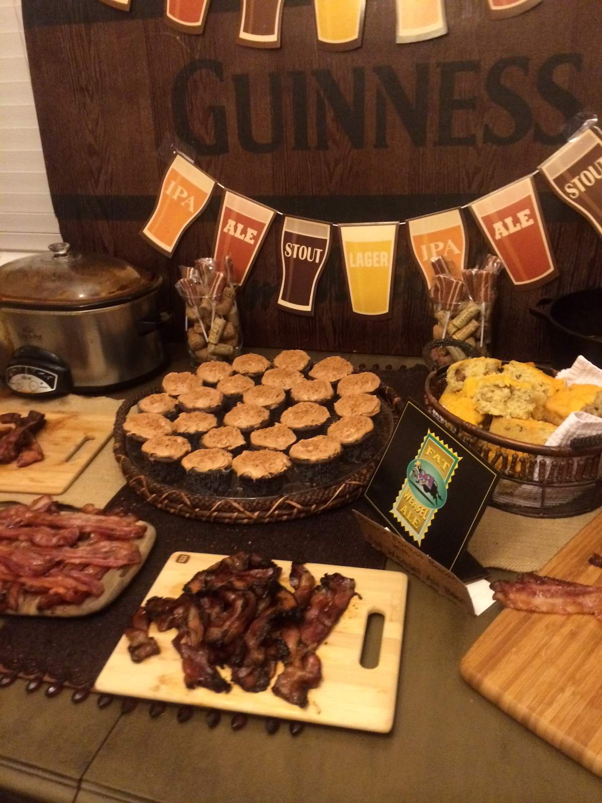 Beer & Bacon Birthday Party Ideas | Photo 1 of 10 | Catch My Party