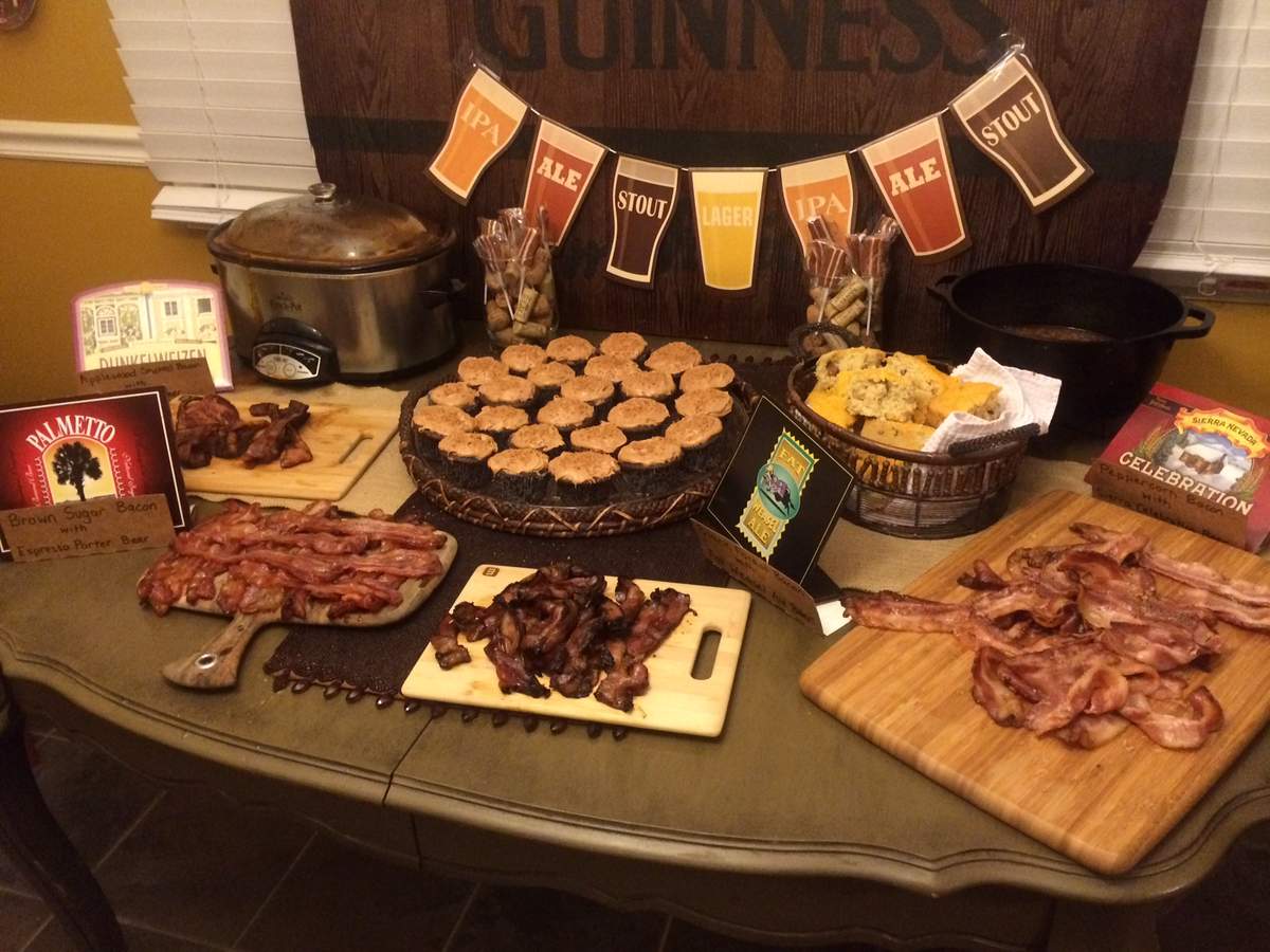 Beer & Bacon Birthday Party Ideas | Photo 1 of 10 | Catch My Party