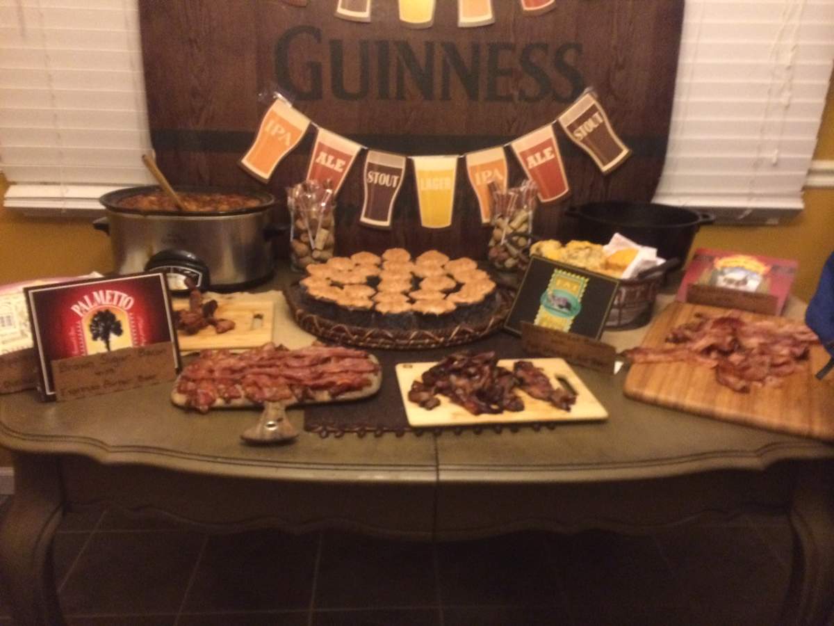 Beer & Bacon Birthday Party Ideas | Photo 1 of 10 | Catch My Party
