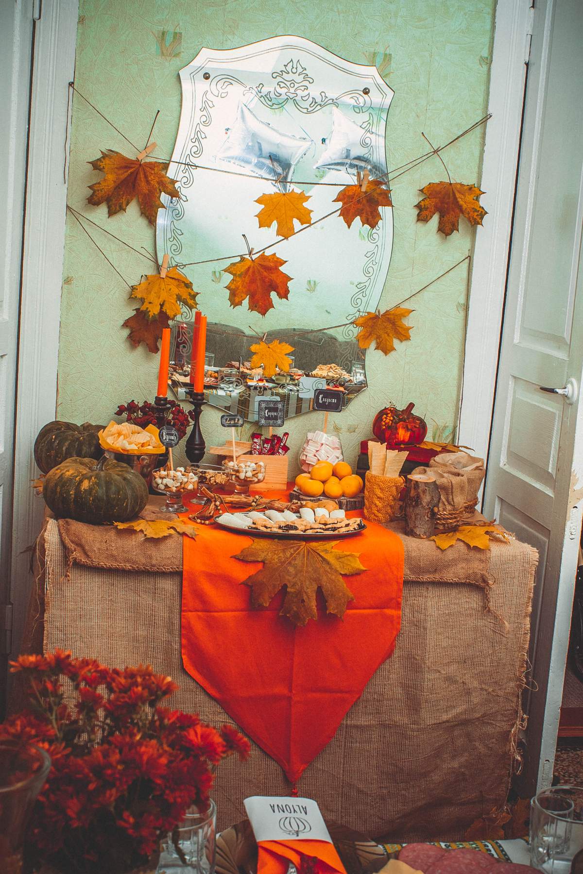 Autumn leaves Birthday Party Ideas | Photo 9 of 33 | Catch My Party