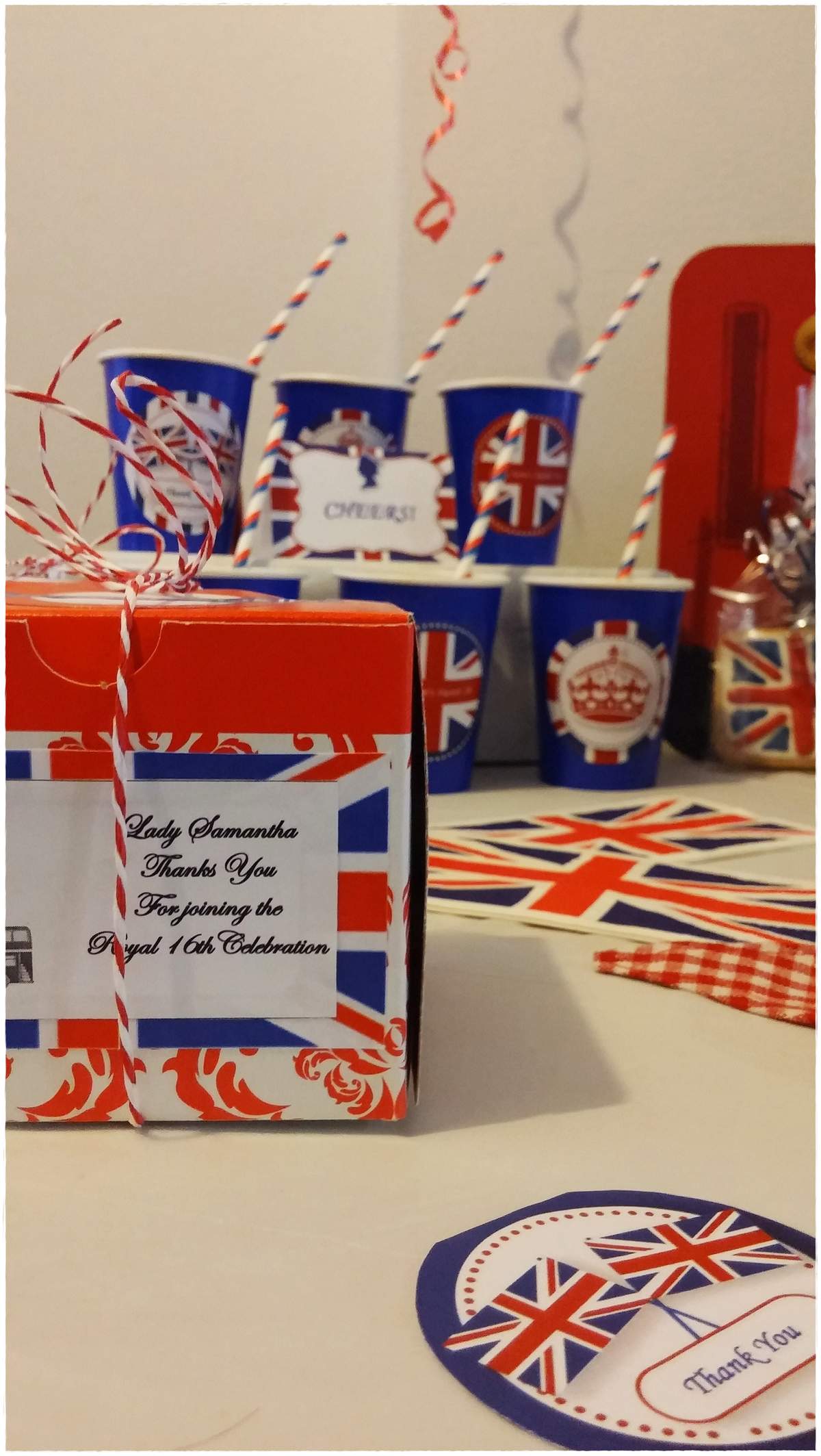 London Theme Birthday Party Ideas | Photo 1 of 19 | Catch My Party