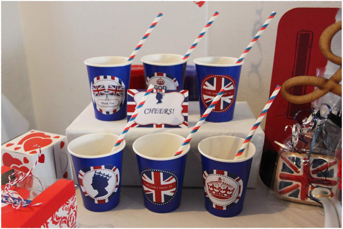 London Theme Birthday Party Ideas | Photo 1 of 19 | Catch My Party