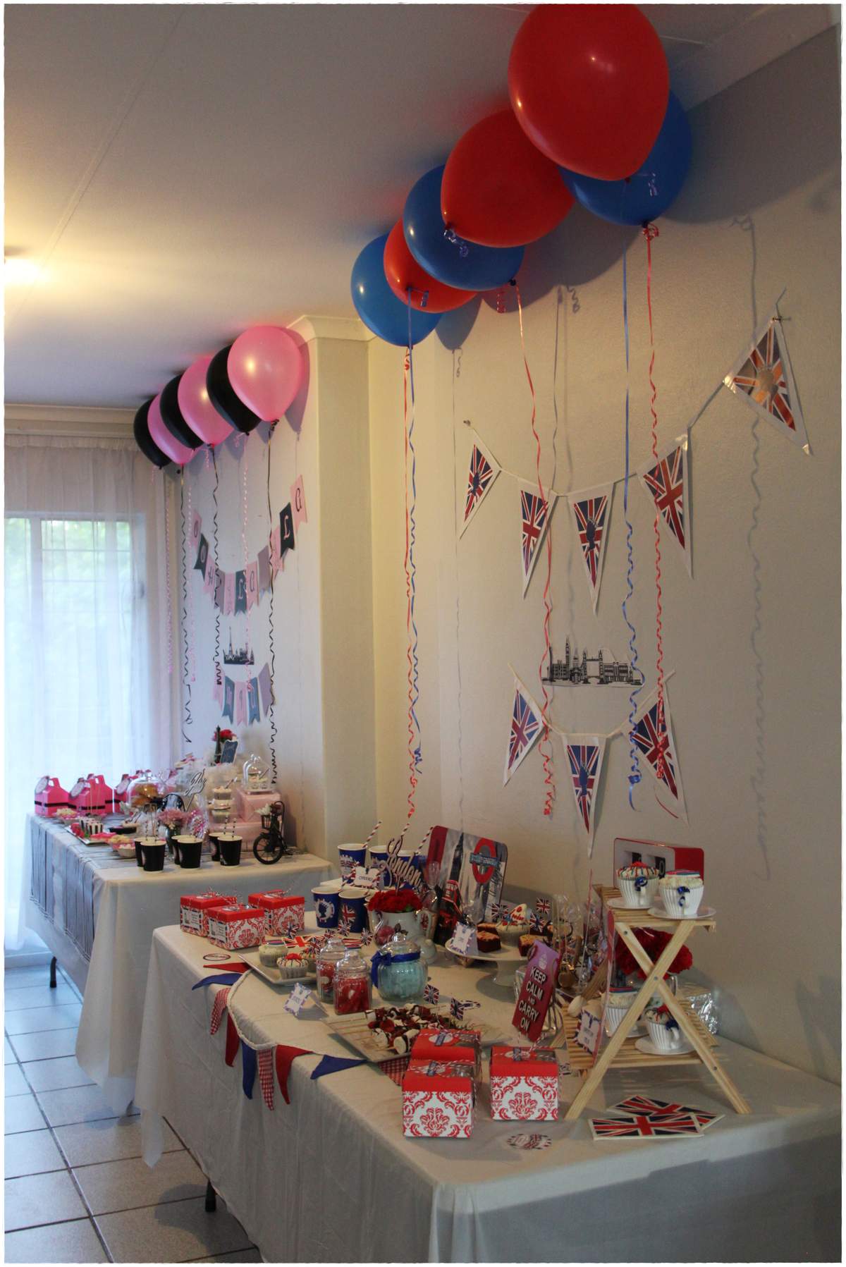 London Theme Birthday Party Ideas | Photo 8 of 19 | Catch My Party