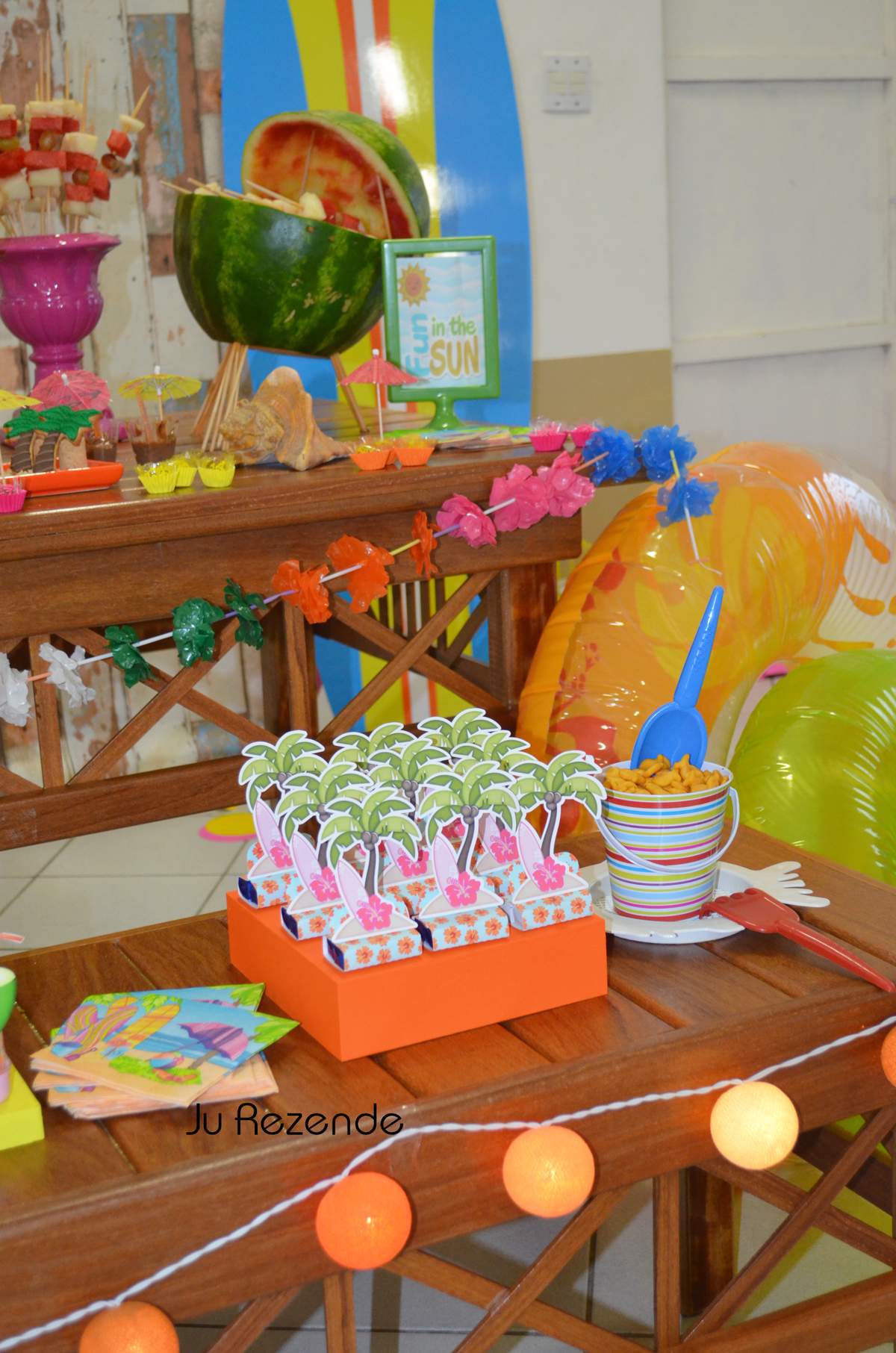 Beach / Surf Birthday Party Ideas | Photo 23 of 41 | Catch My Party