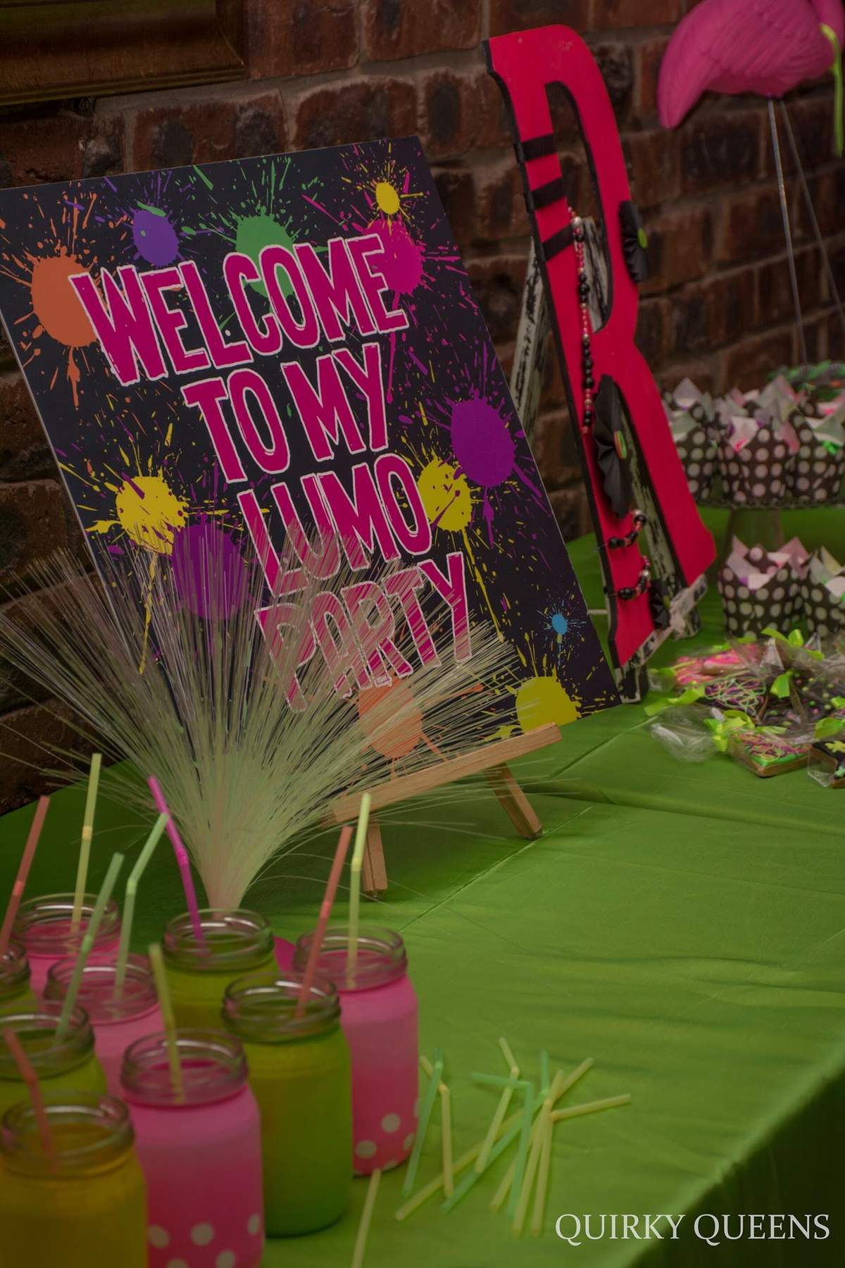 Lumo Party Birthday Party Ideas | Photo 5 of 41 | Catch My Party