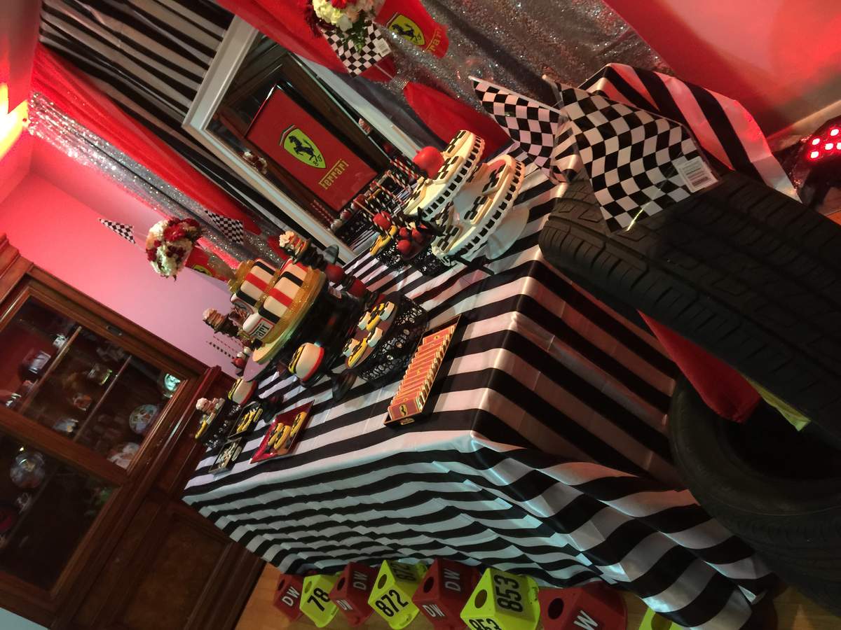 Ferrari Birthday Party Ideas | Photo 4 of 14 | Catch My Party