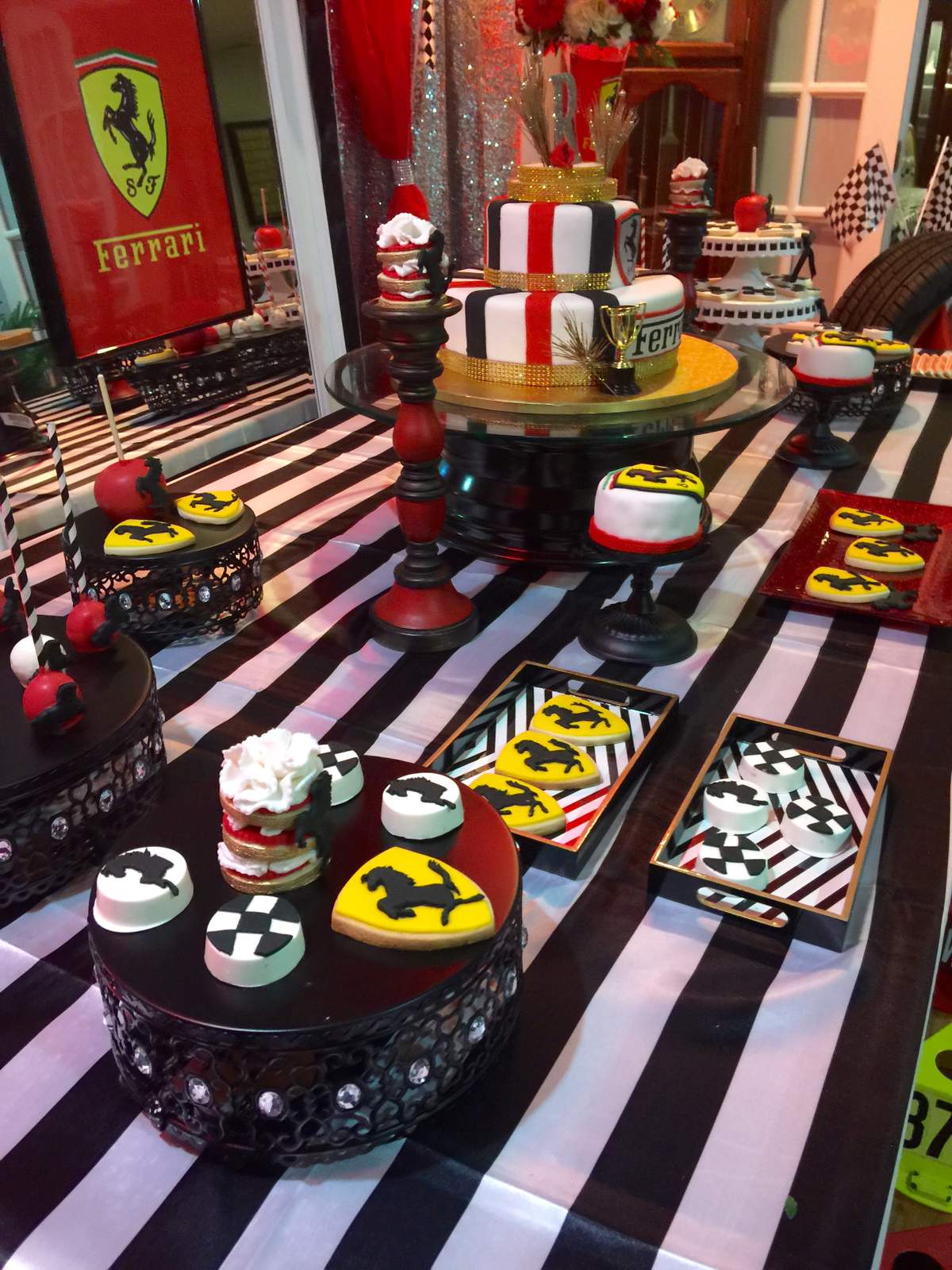 Ferrari Birthday Party Ideas | Photo 4 of 14 | Catch My Party