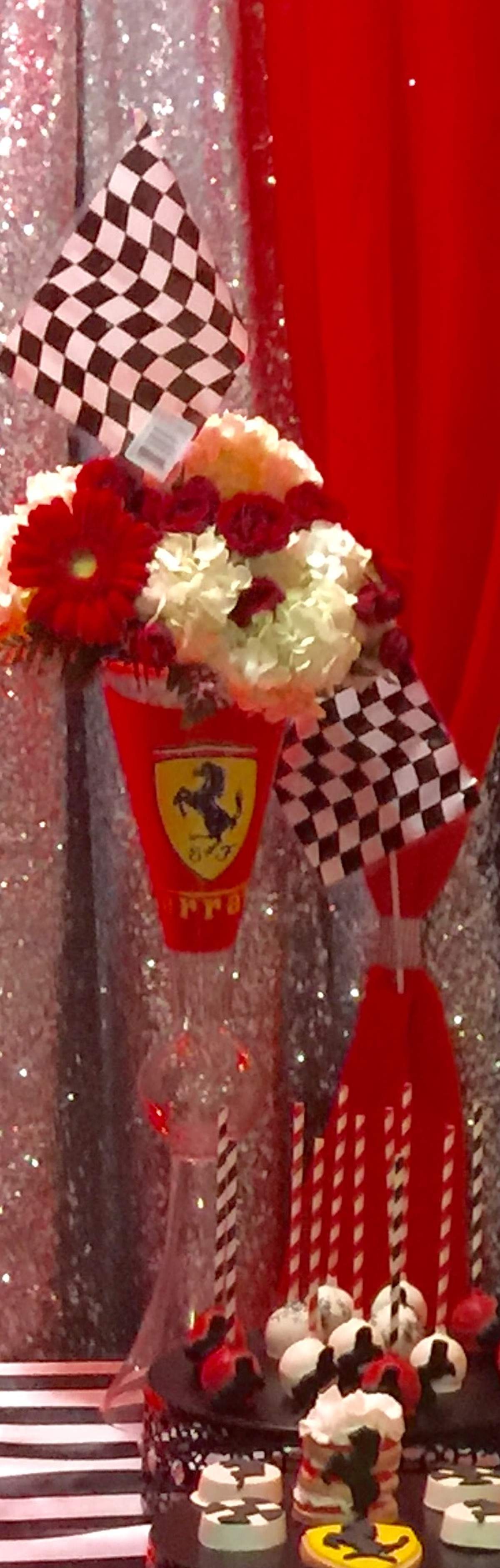 Ferrari Birthday Party Ideas | Photo 4 of 14 | Catch My Party