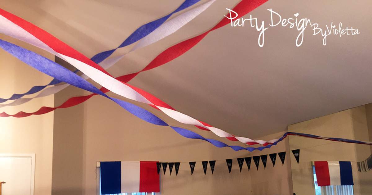Bastille's day Dinner Party Party Ideas | Photo 2 of 27 | Catch My Party