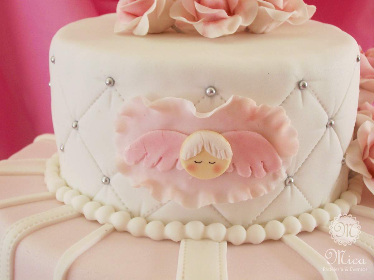 Pink Baptism Party Ideas | Photo 5 of 65 | Catch My Party