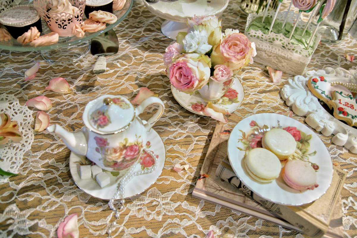 Hearts and Cookies Rustic Afternoon Tea Bridal/Wedding Shower Party ...