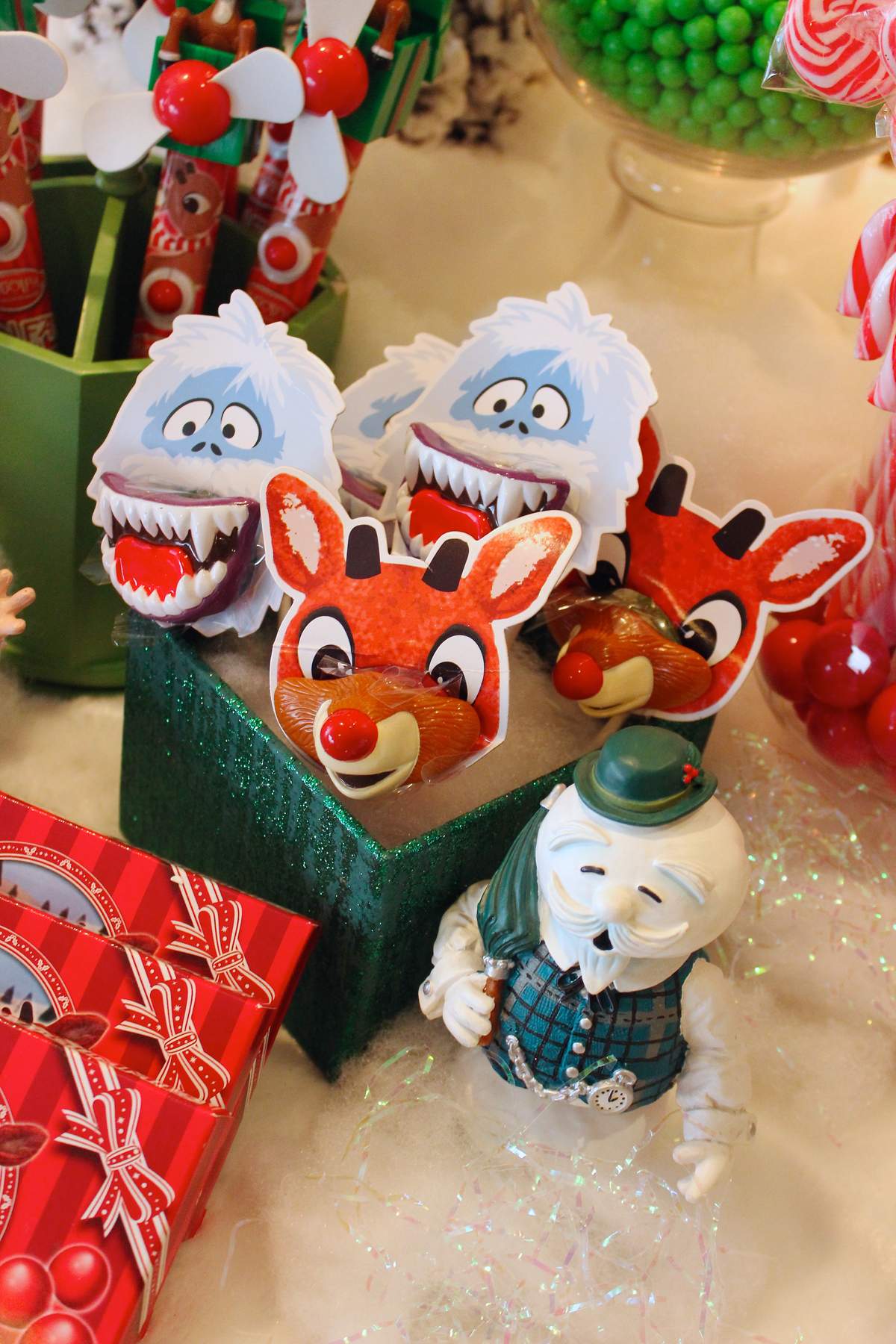 Rudolph The Red Nose Reindeer Birthday Party Ideas | Photo 1 of 38 ...