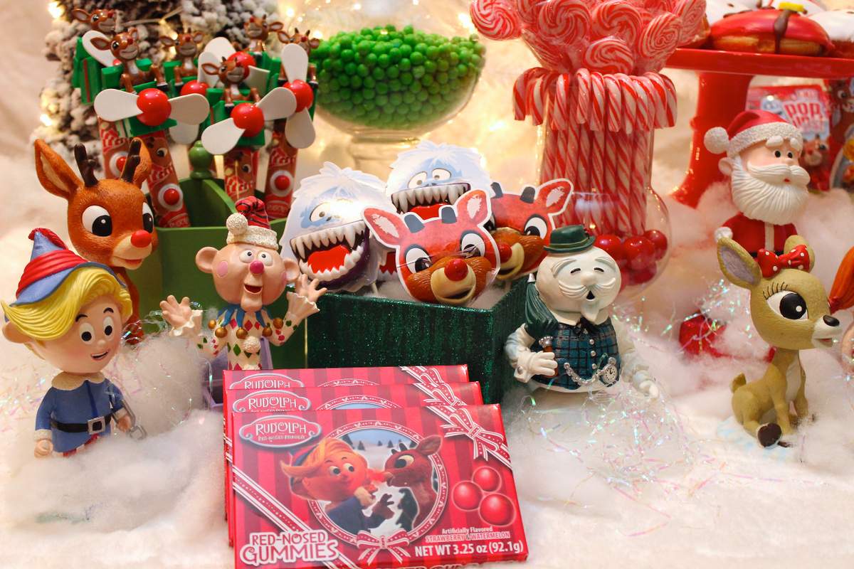 Rudolph The Red Nose Reindeer Birthday Party Ideas | Photo 1 of 38 ...