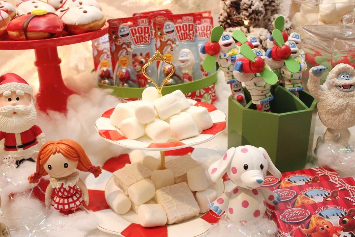 Rudolph The Red Nose Reindeer Birthday Party Ideas | Photo 1 of 38 ...