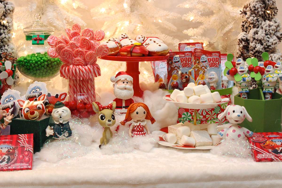 Rudolph The Red Nose Reindeer Birthday Party Ideas | Photo 1 of 38 ...